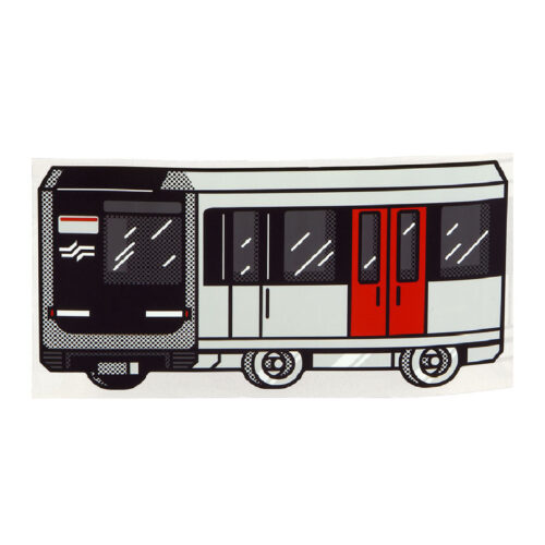 FLUX System Stickers Amsterdam Metro (50 pcs.) - Indafront