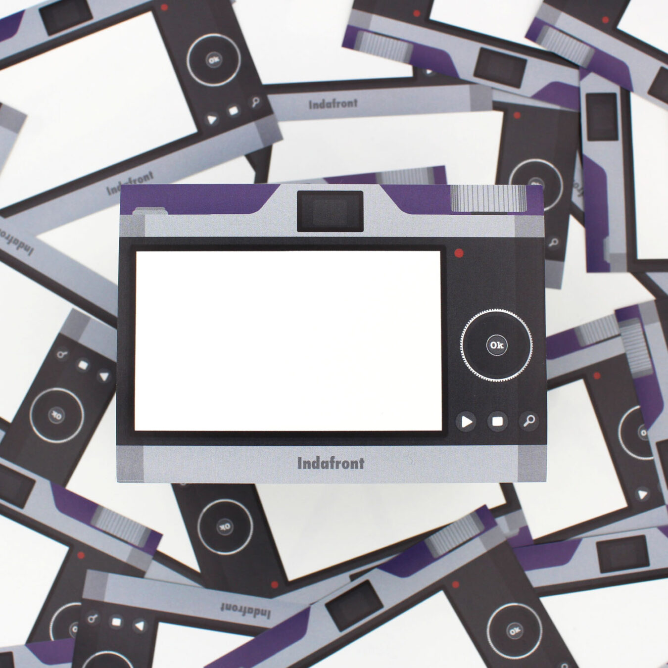 Retro Camera Stickers (50 pcs.) - Indafront