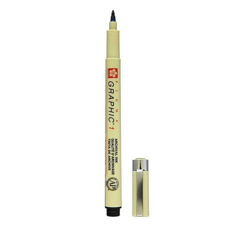Sakura Pigma Graphic Pen 1 (1mm) - Indafront